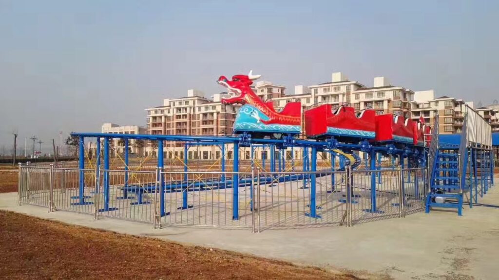 18-Seat Dragon Roller Coaster for Sale - New Rides