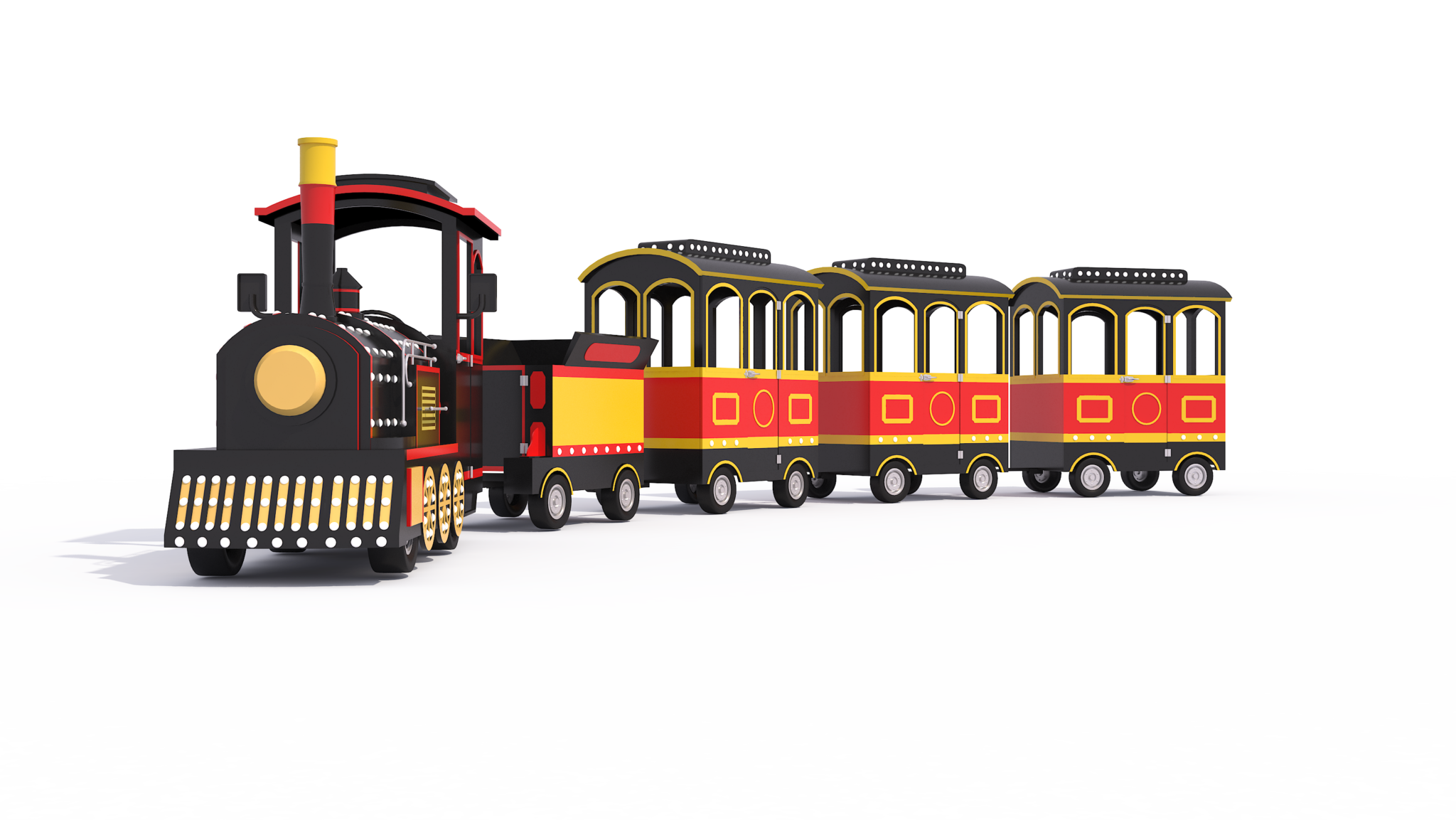 24-Seat Diesel Train Rides for Sale - New Rides