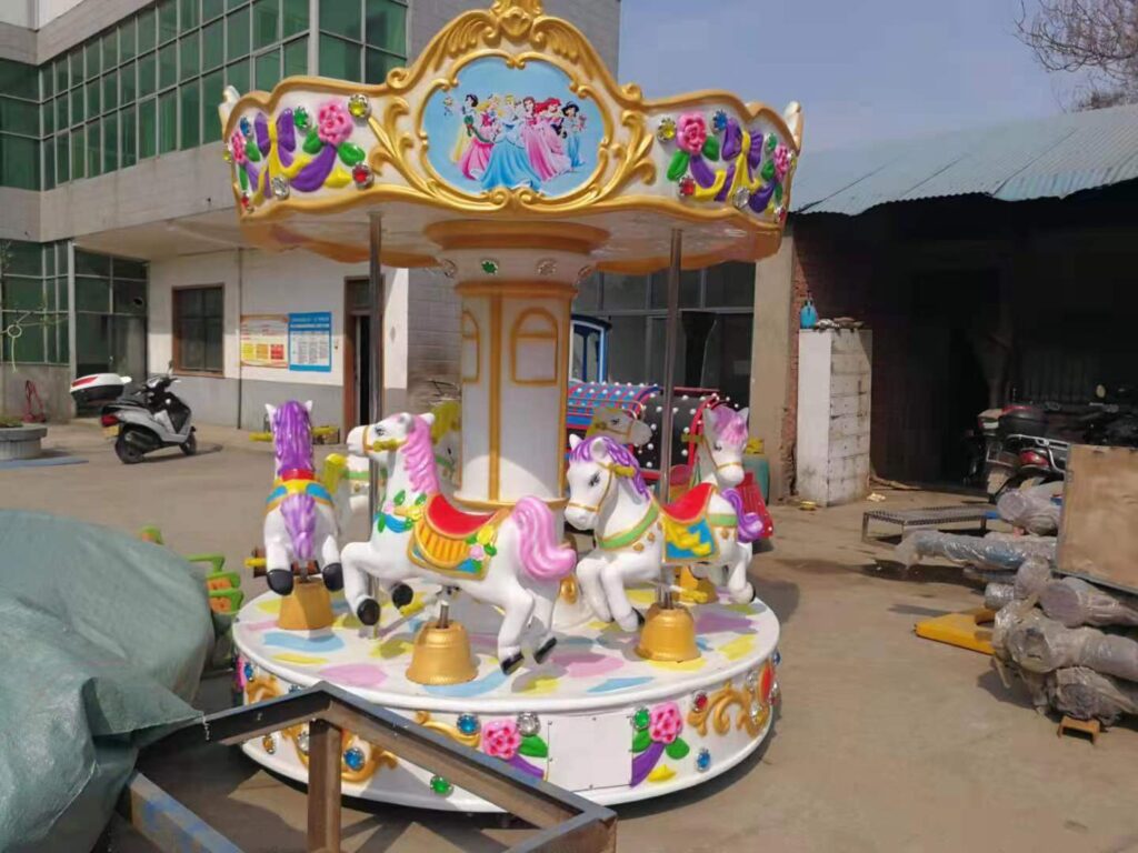 3-6 Seats Small Carousel Horse Rides for Sale - New Rides