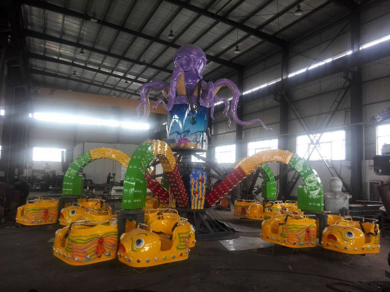16 Seats Octopus Thrill Rides for Sale - New Rides